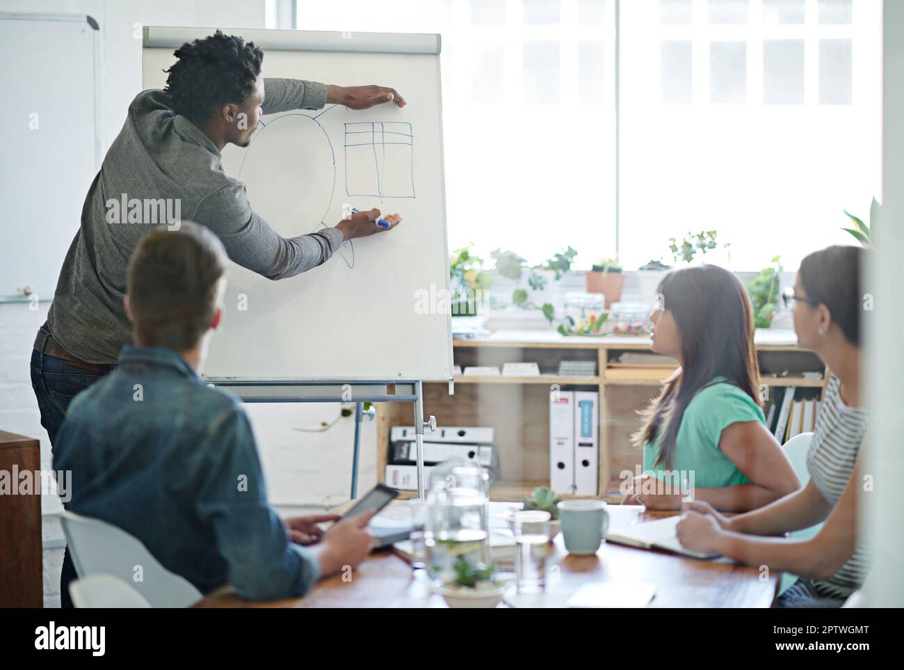 Charting men hi-res stock photography and images - Alamy