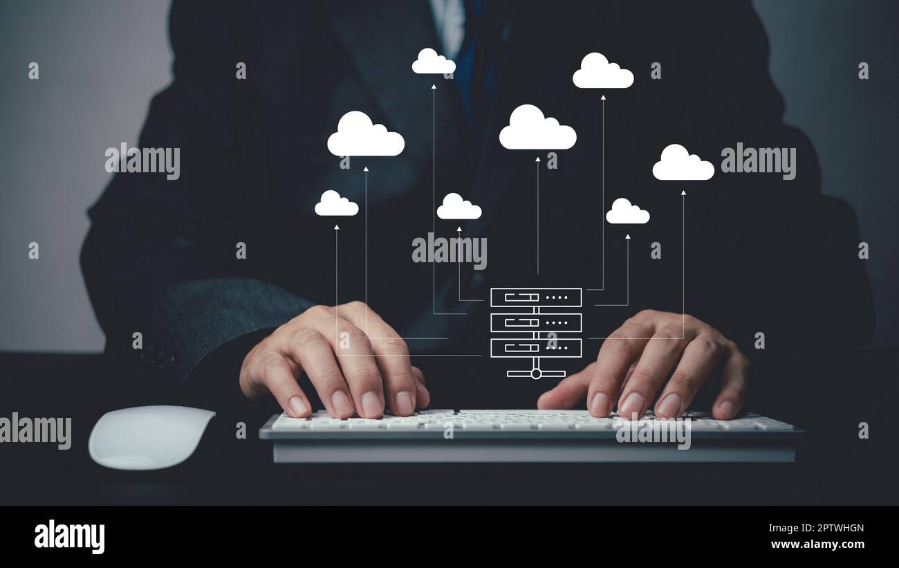 Cloud computing diagram hi-res stock photography and images - Alamy