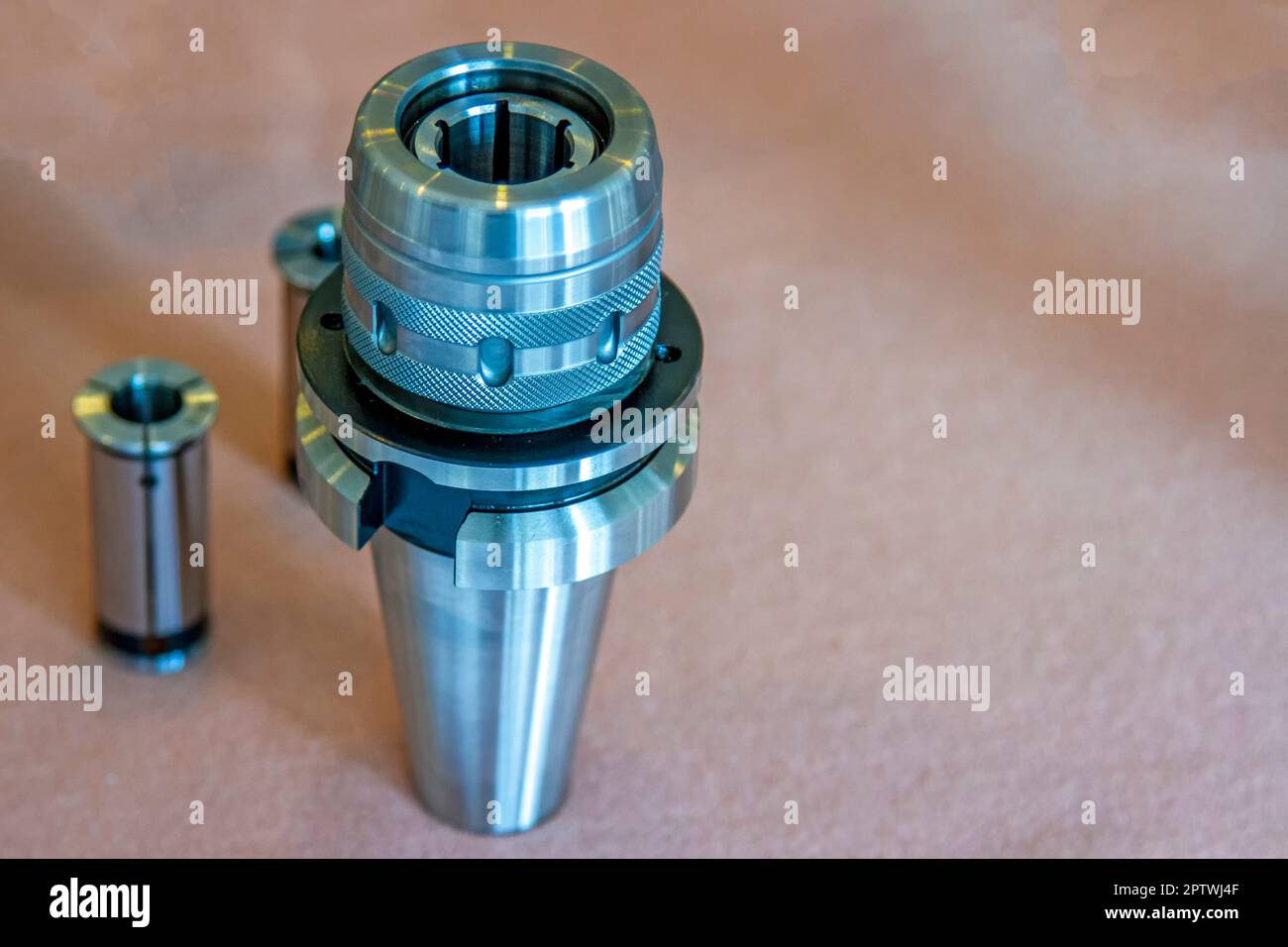 CNC machine tools for milling metal in factory Stock Photo - Alamy