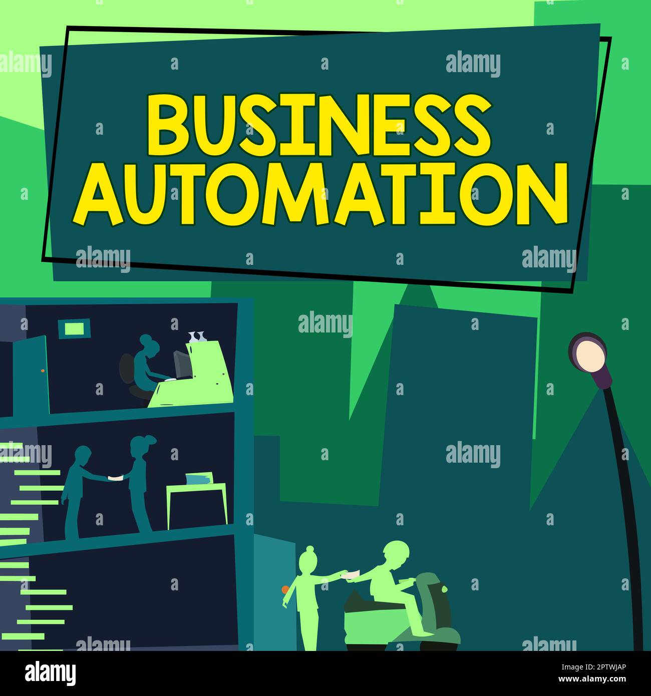 Inspiration showing sign Business Automation, Conceptual photo for ...