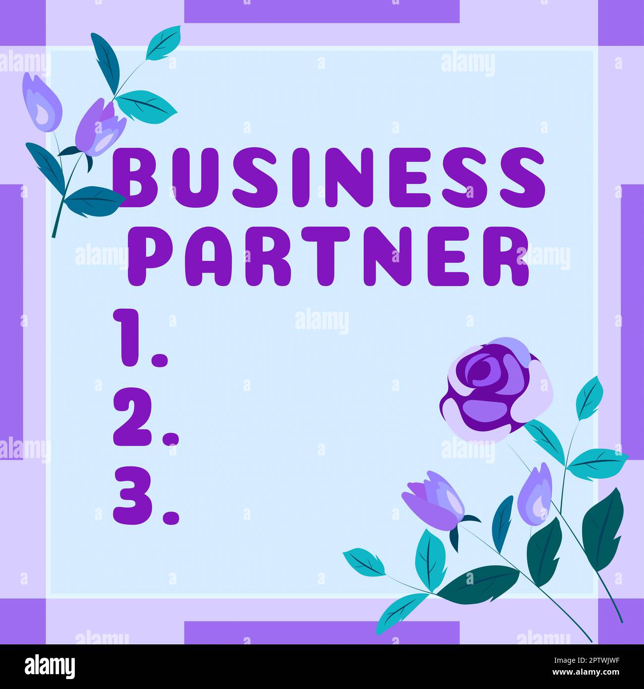 Conceptual caption Business Partner, Business overview commercial ...