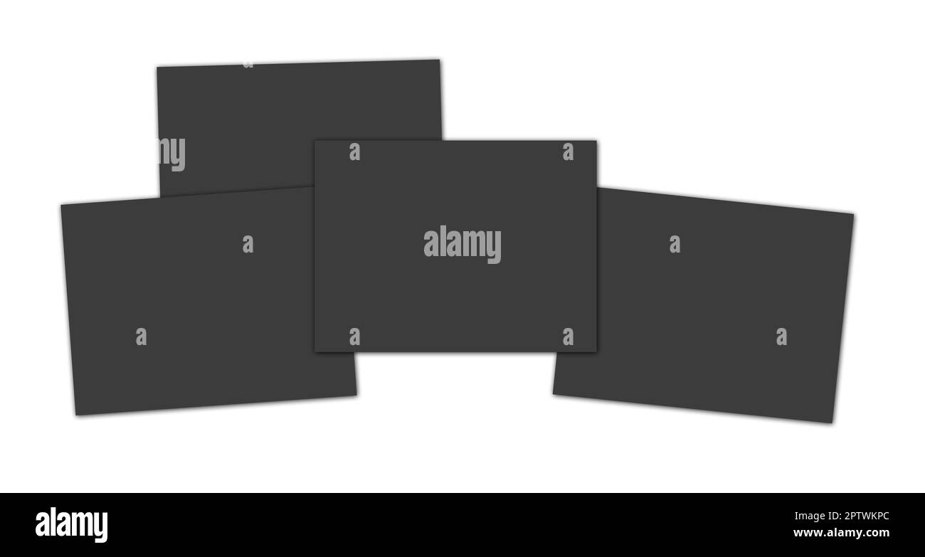 Black Insert report or screenshoot blank template for presentation ...