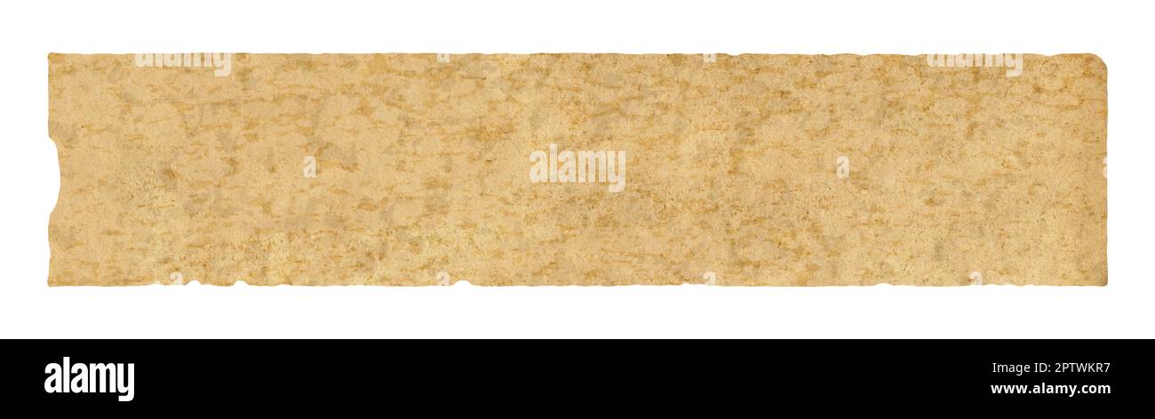 Long wide panoramic background texture, sheet of grunge paper. Old ...