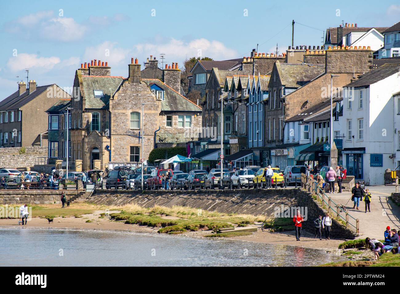 View of Arnside, Milnthorpe, Cumbria, UK Stock Photo - Alamy