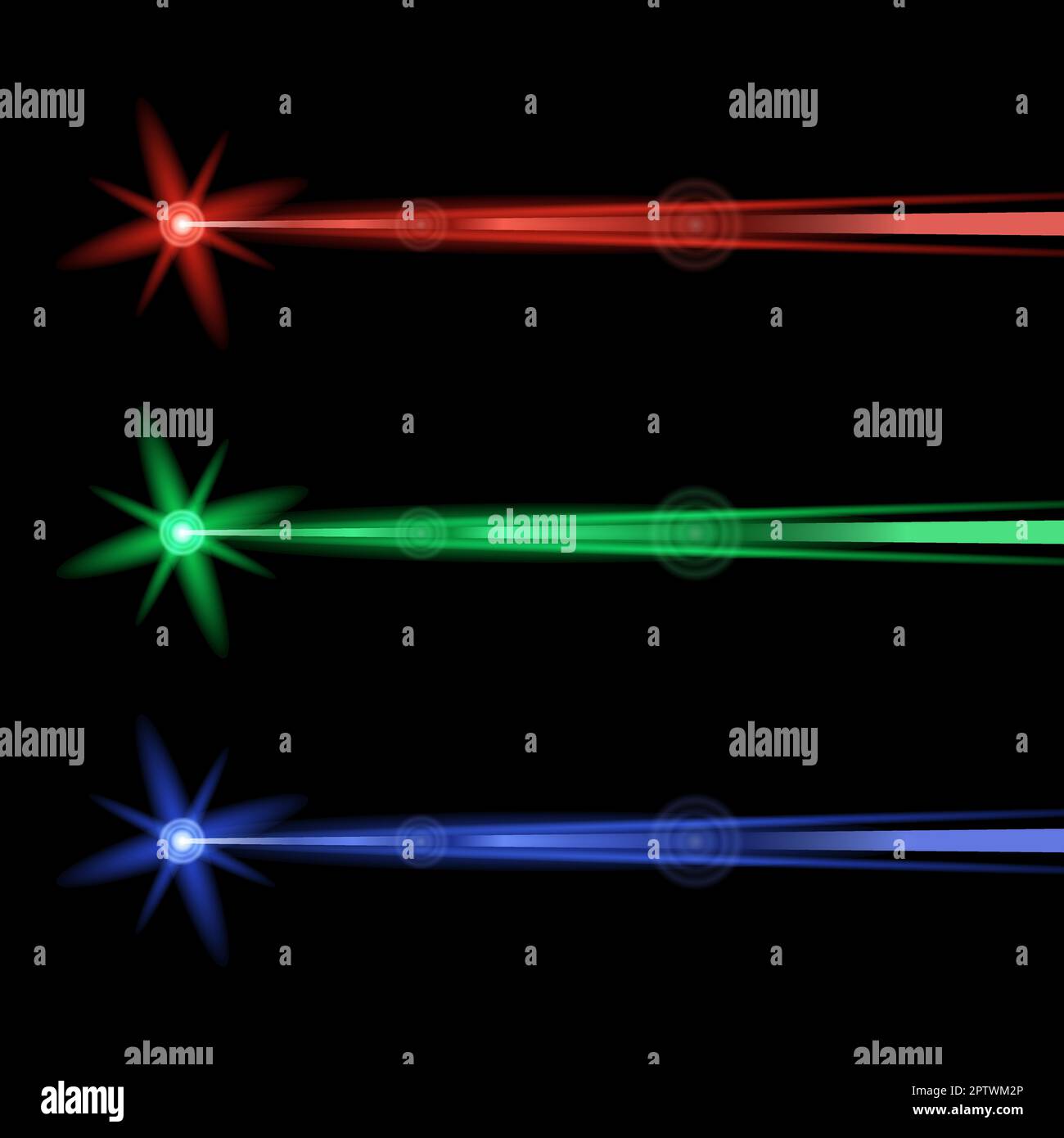 Lazer beam red Stock Vector Images - Alamy