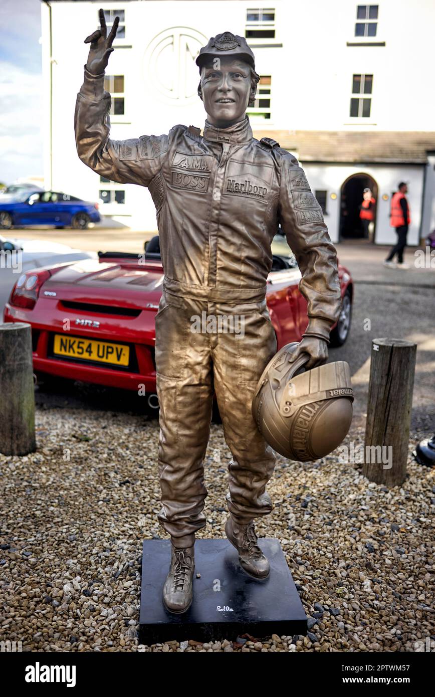Niki lauda statue hi-res stock photography and images - Alamy