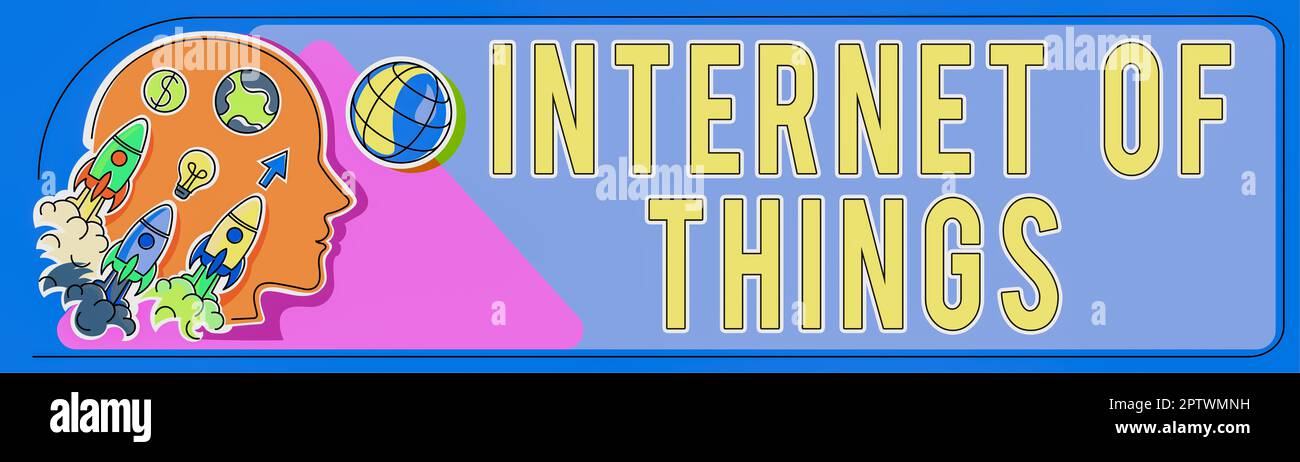 Conceptual caption Internet Of Things, Business concept network ...