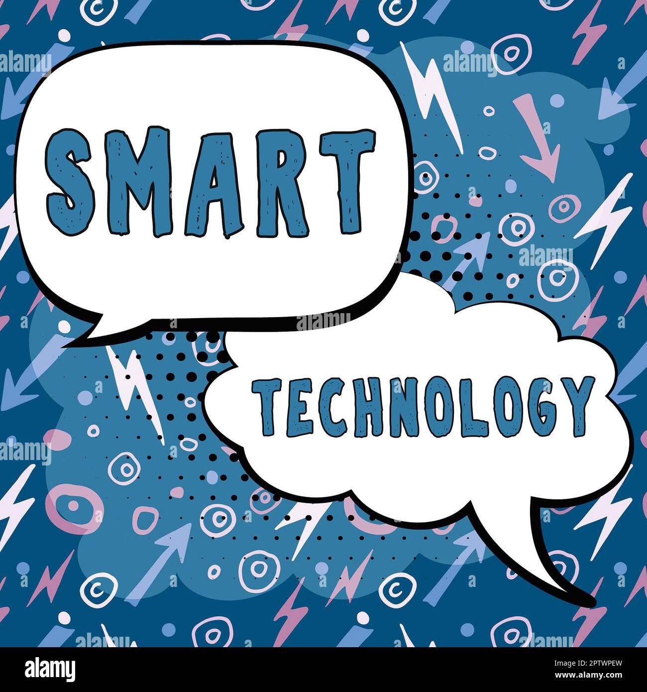 Conceptual display Smart Technology, Business concept used to protect ...