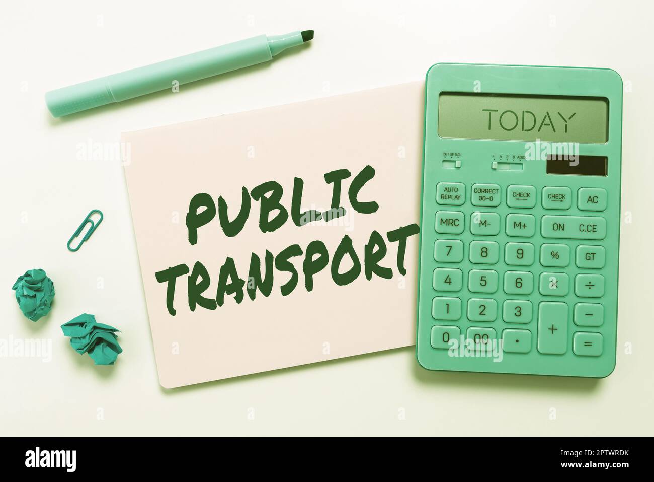 Text showing inspiration Public Transport, Business concept transport ...