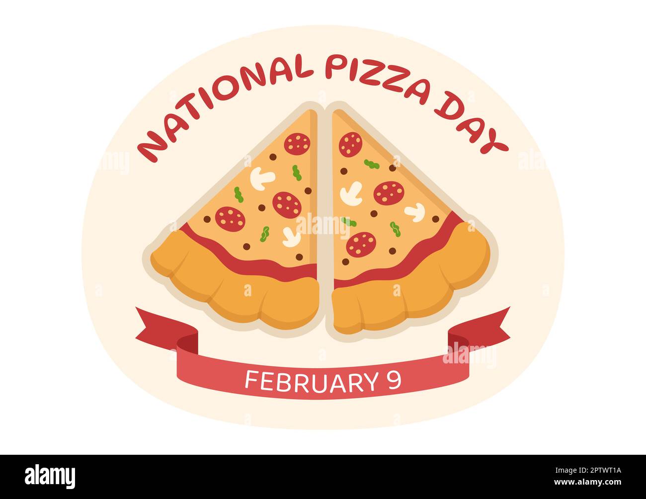 National Pizza Day on Celebration February 9 by Consuming Various Slice ...