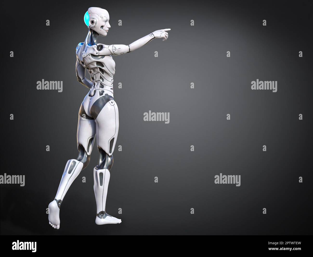 Fembot bionic woman hi-res stock photography and images - Alamy