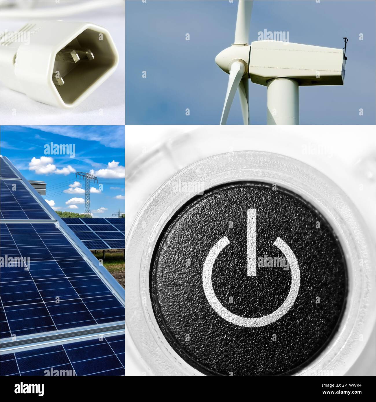 Wind turbine, wind turbine in the wind farm, energy generation and ...