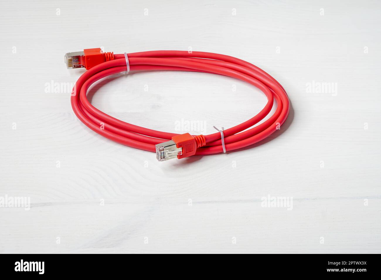 Rolled up plastic cables hi-res stock photography and images - Alamy