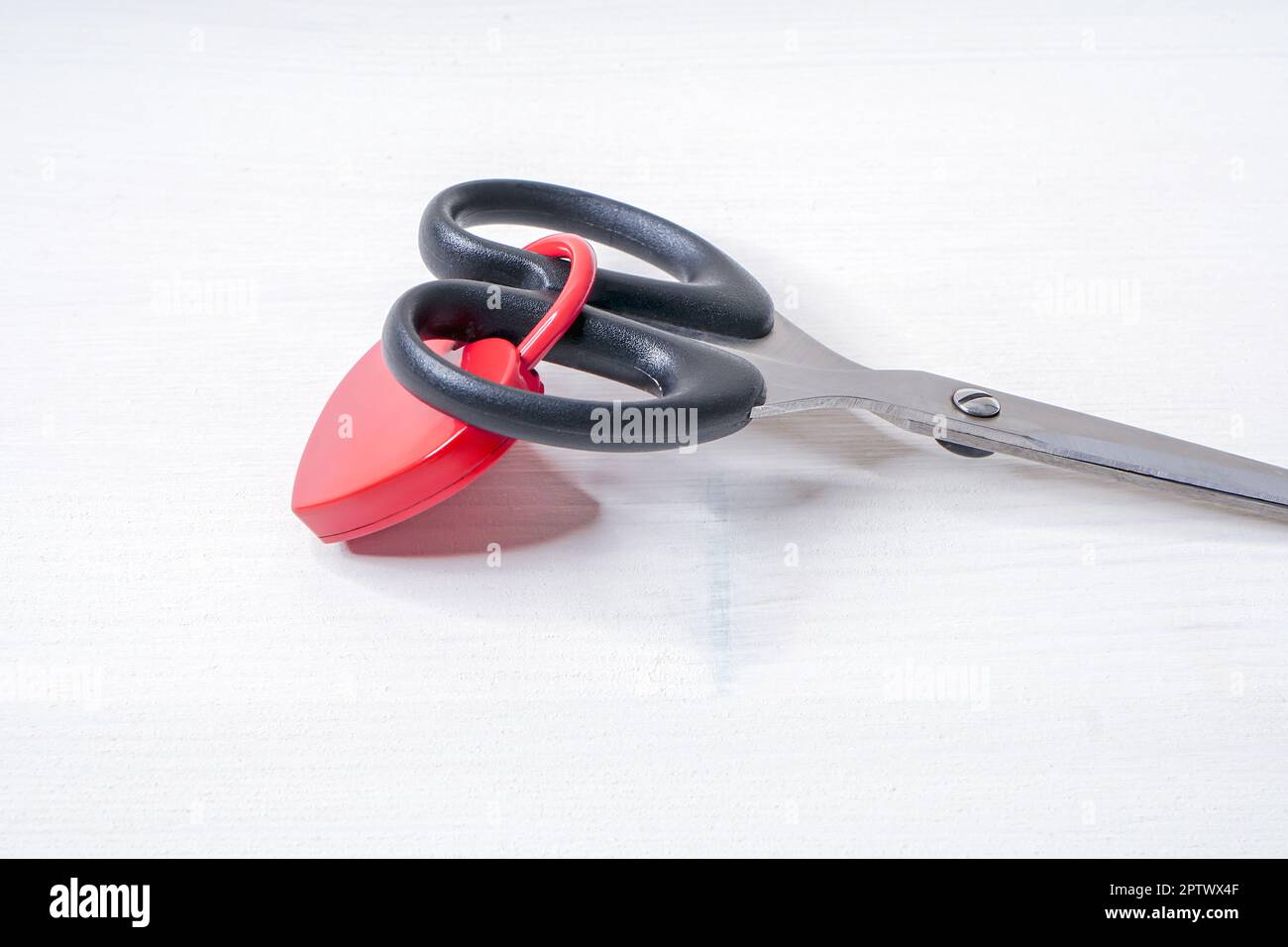 Safety in the home or child safety, scissors with padlock Stock Photo ...