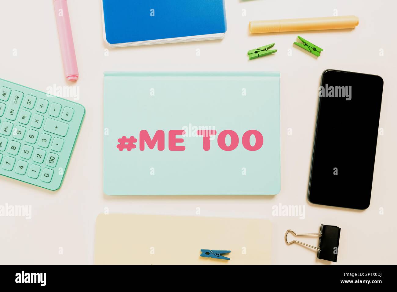 Hand writing sign Me Too, Business concept word preceded by a hash sign ...