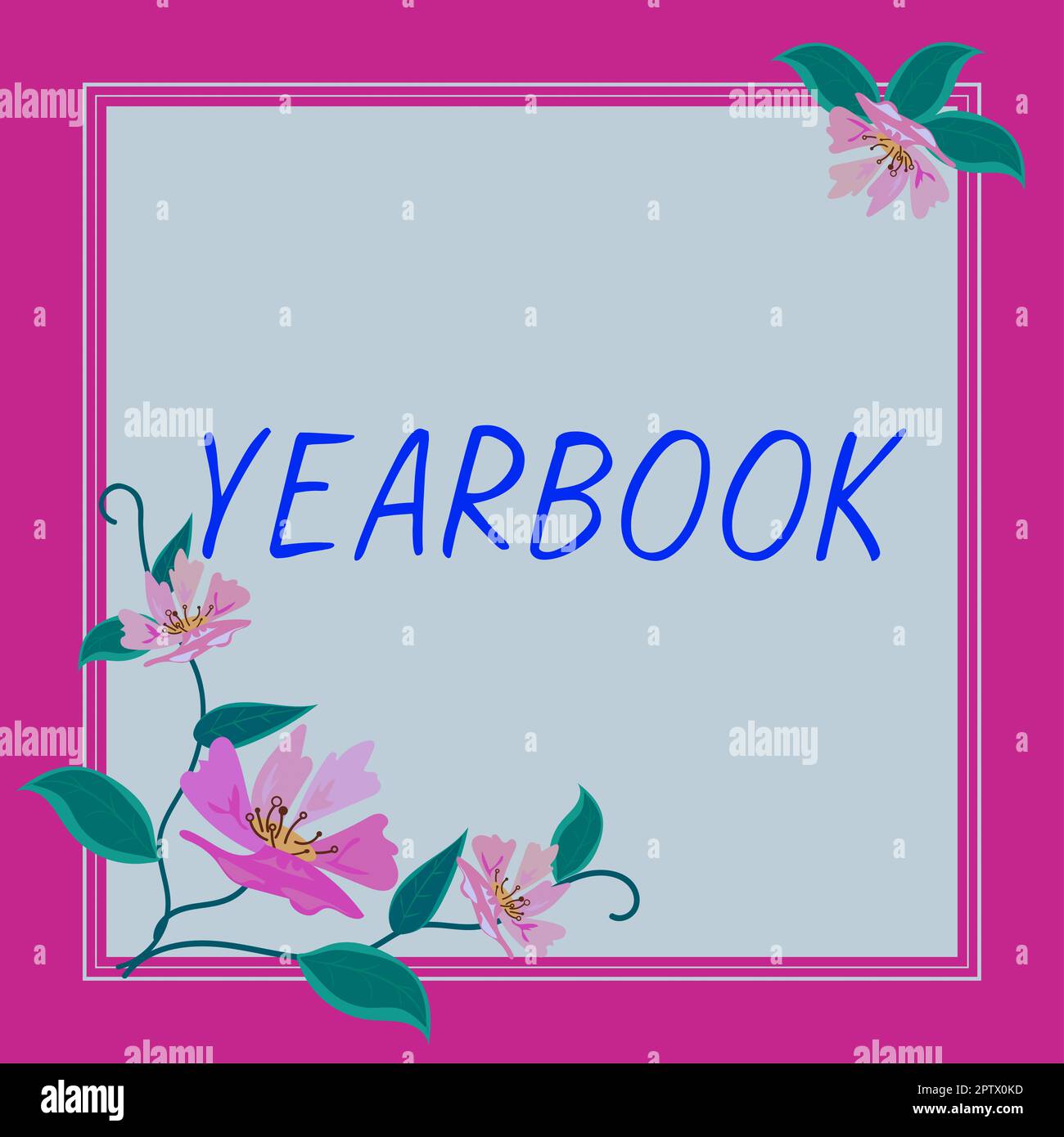 Inspiration showing sign Yearbook, Conceptual photo publication ...