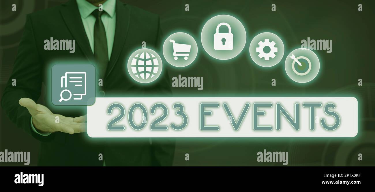 Conceptual caption 2023 Events, Conceptual photo New year celebrations ...