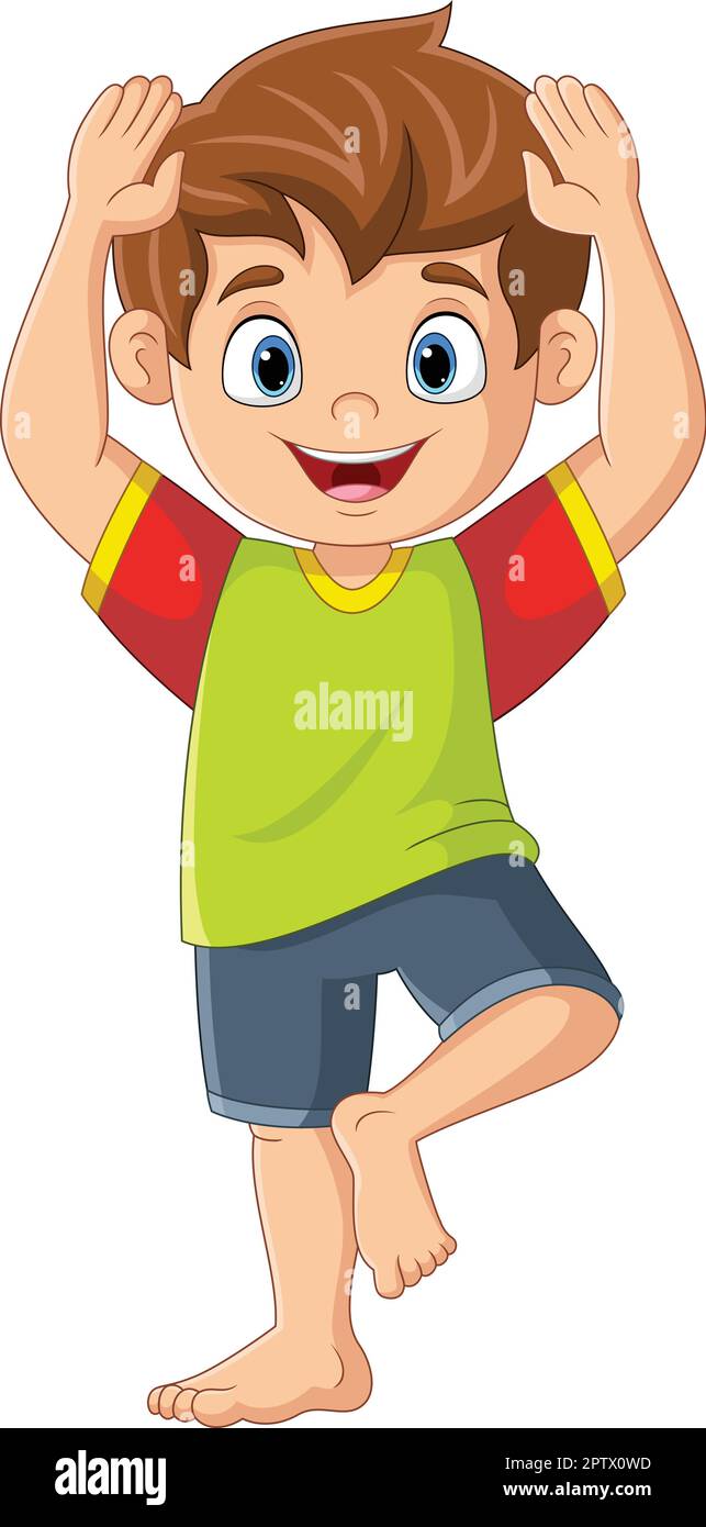 Cartoon pose hi-res stock photography and images - Alamy