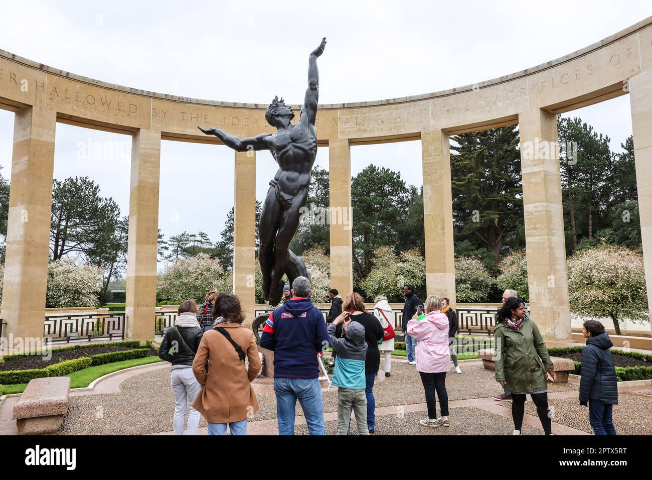 The Normandy American Cemetery and Memorial, Normandy American Cemetry ...