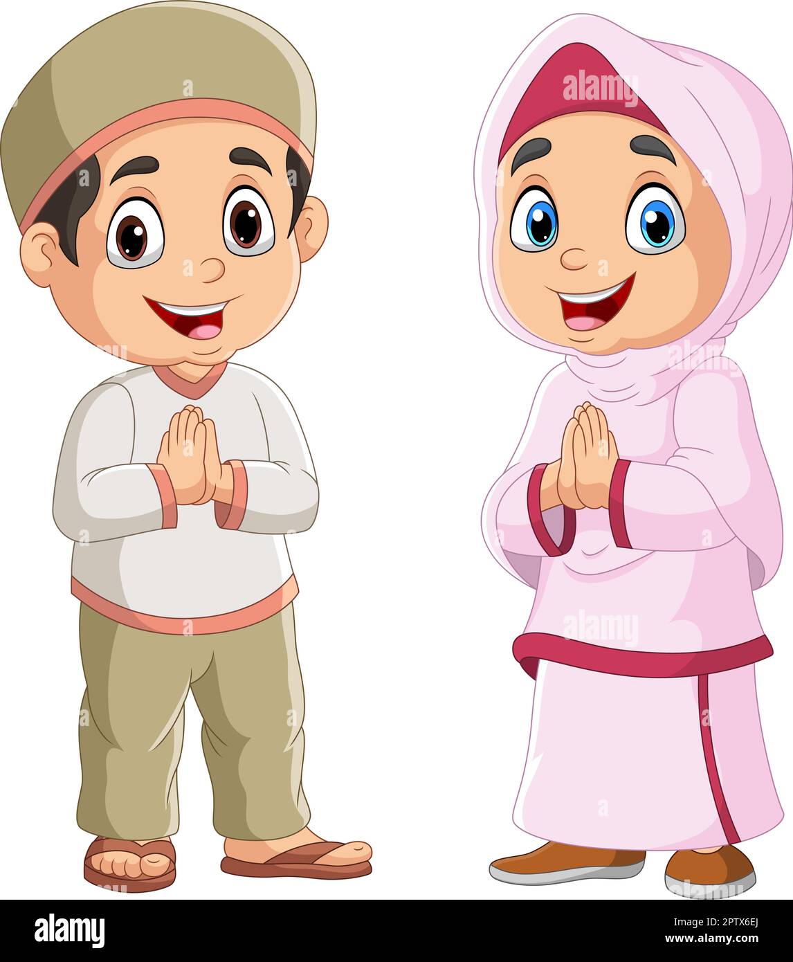 Arabian young man woman Stock Vector Images - Alamy