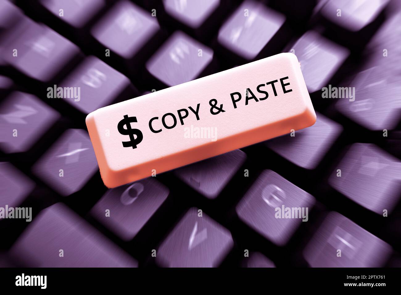 Conceptual display Copy Paste, Word Written on an imitation, transcript ...