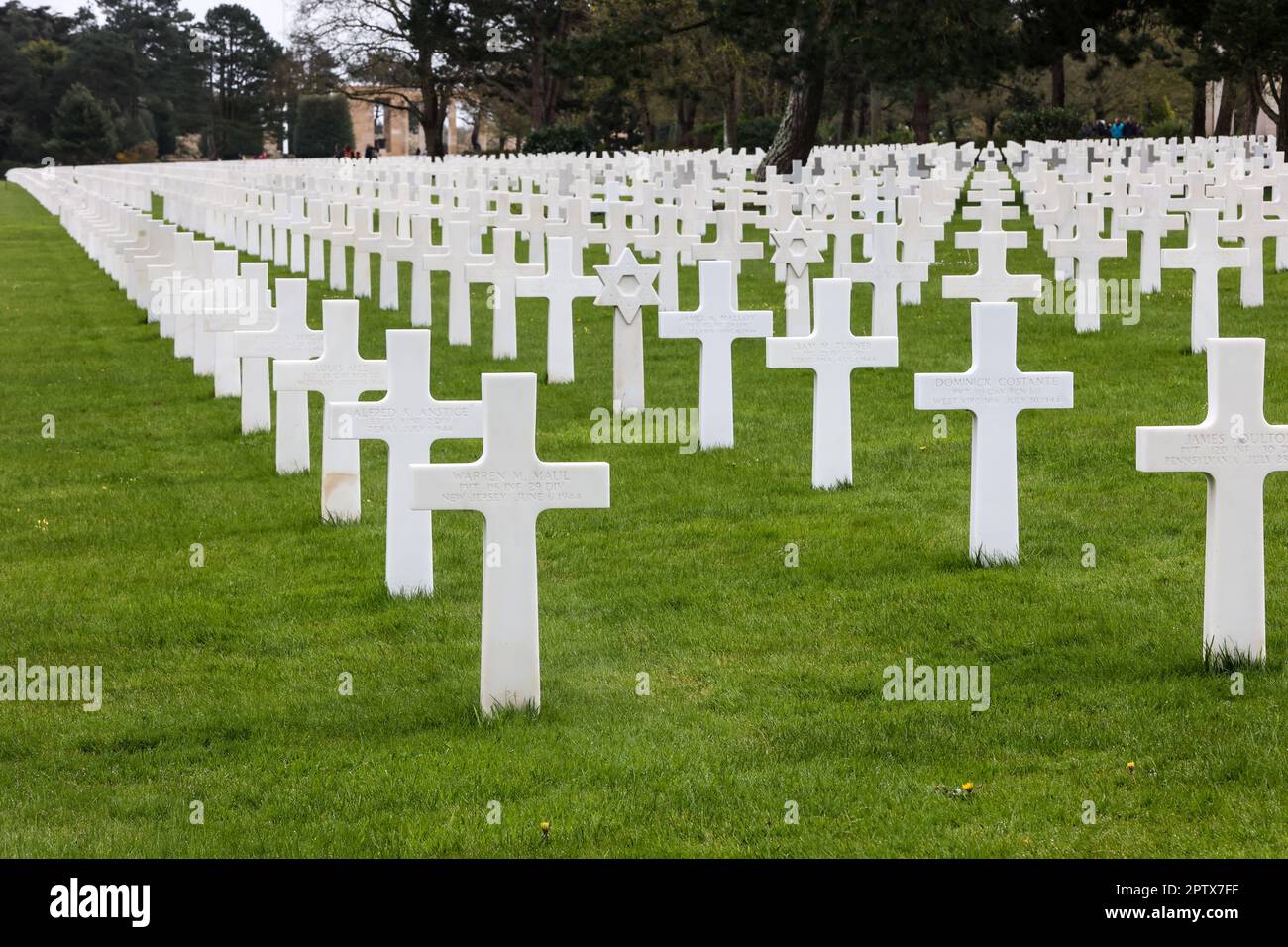 The Normandy American Cemetery and Memorial, Normandy American Cemetry ...