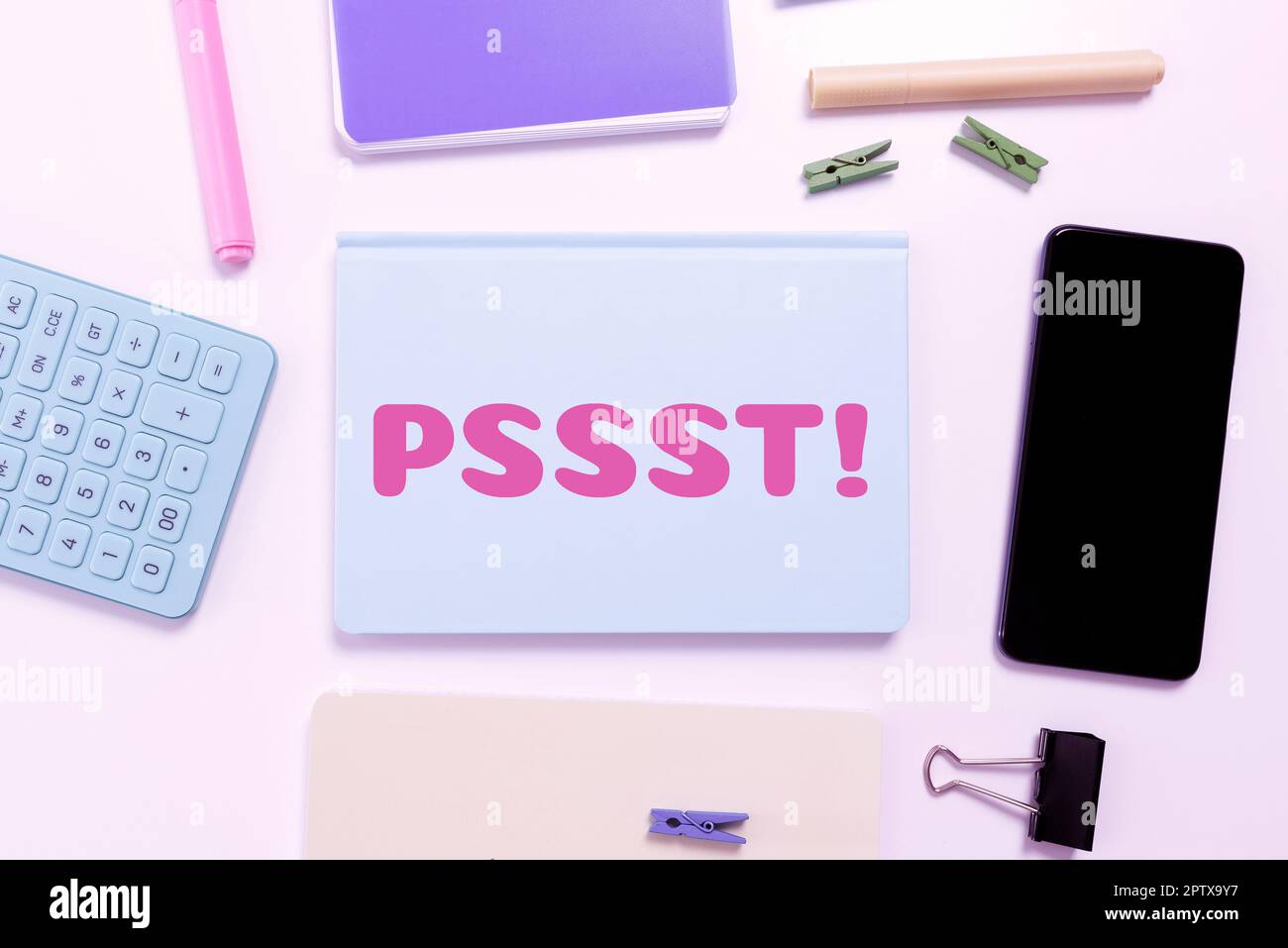 Sign displaying Pssst, Internet Concept Expression Way to attract ...