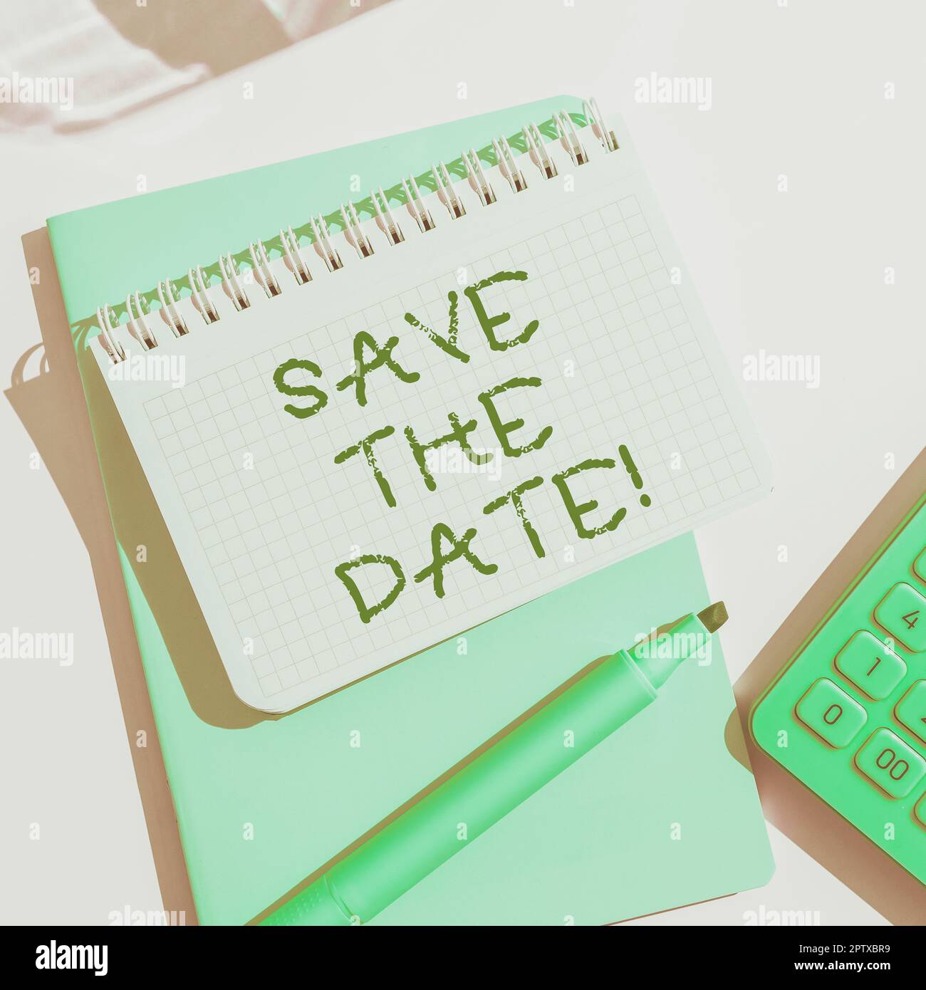 Handwriting text Save The Date, Internet Concept Remembering the schedule Mark the calendar ...