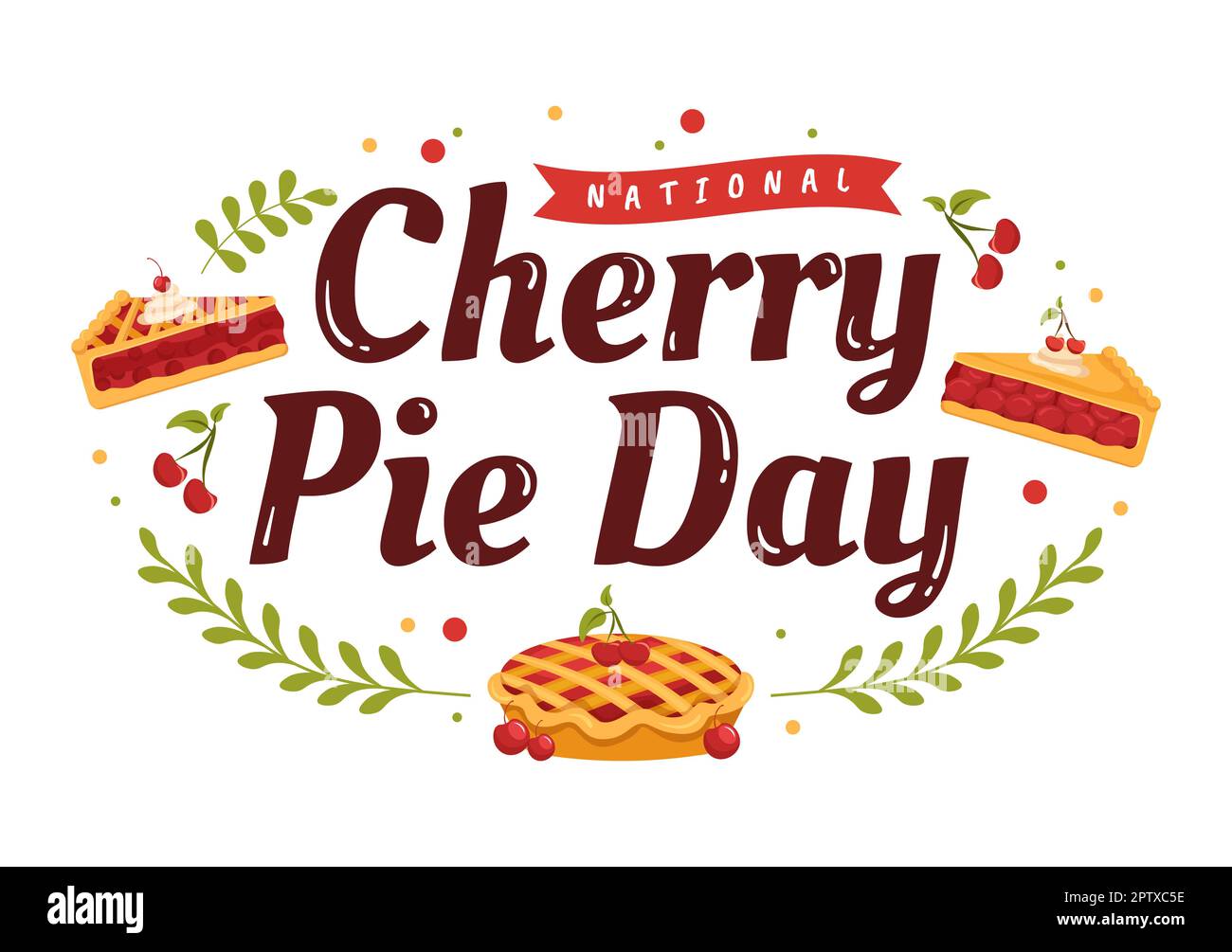 National Cherry Pie Day on February 20 with Food of Pastry Shells and ...