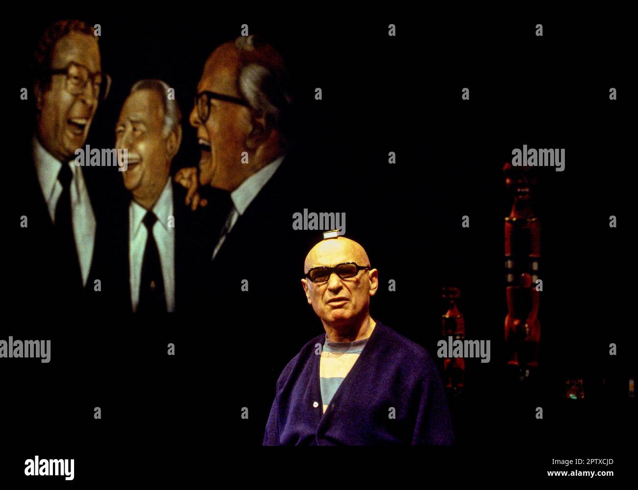 Ken Campbell in JAMAIS VU at the Cottesloe Theatre, National Theatre ...