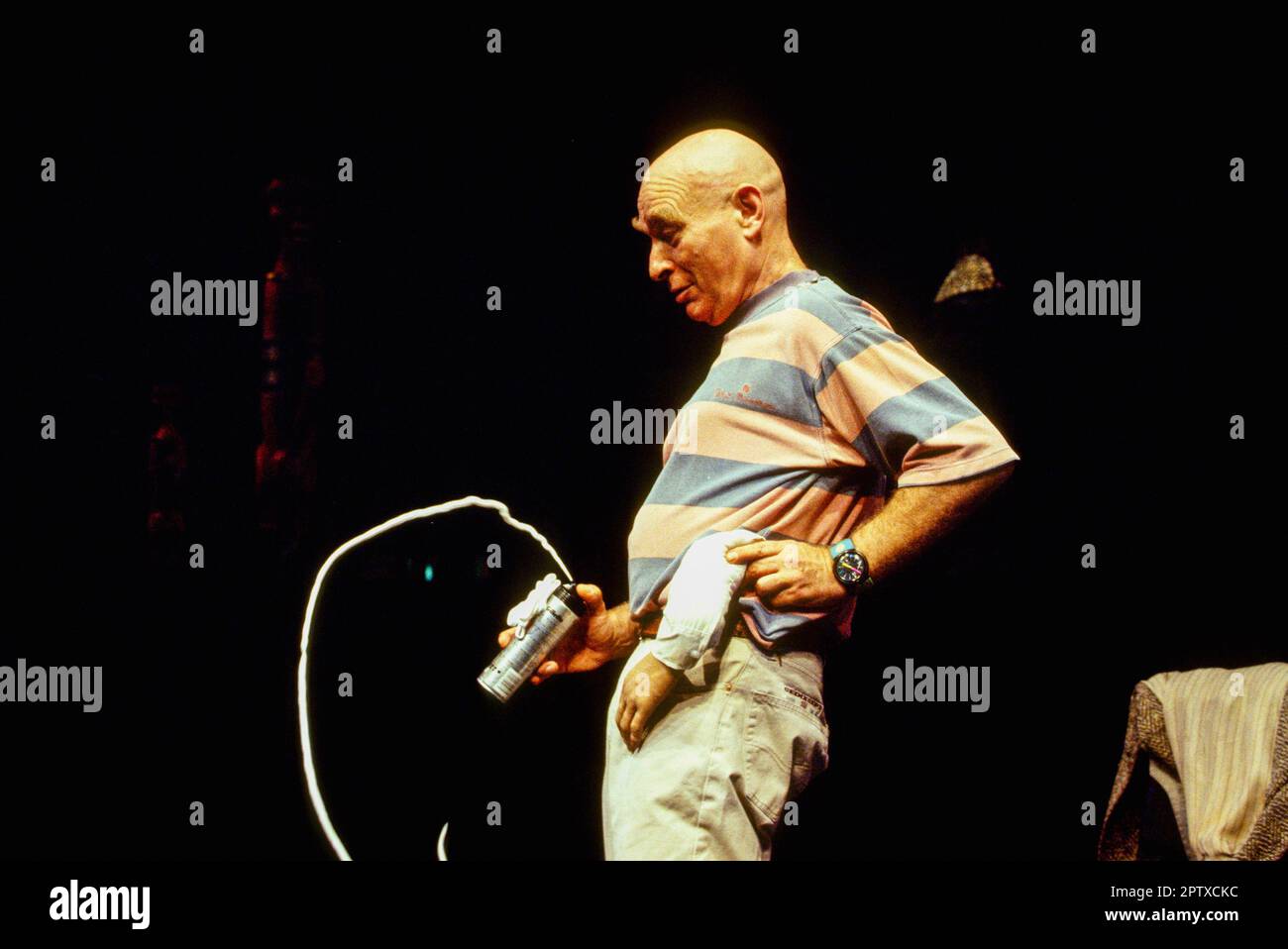 Ken Campbell in JAMAIS VU at the Cottesloe Theatre, National Theatre ...