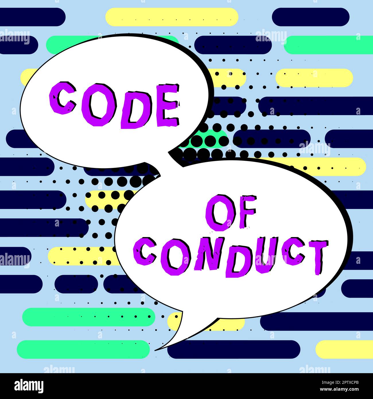 Conceptual Display Code Of Conduct Word Written On Ethics Rules Moral Codes Ethical Principles