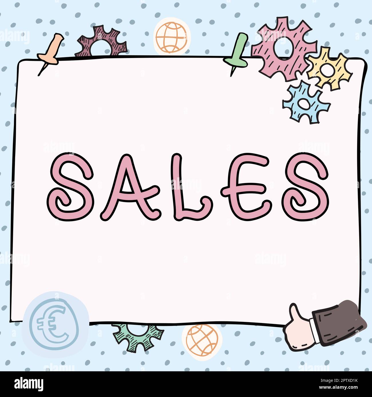 Inspiration showing sign Sales, Word Written on exchange of commodity ...
