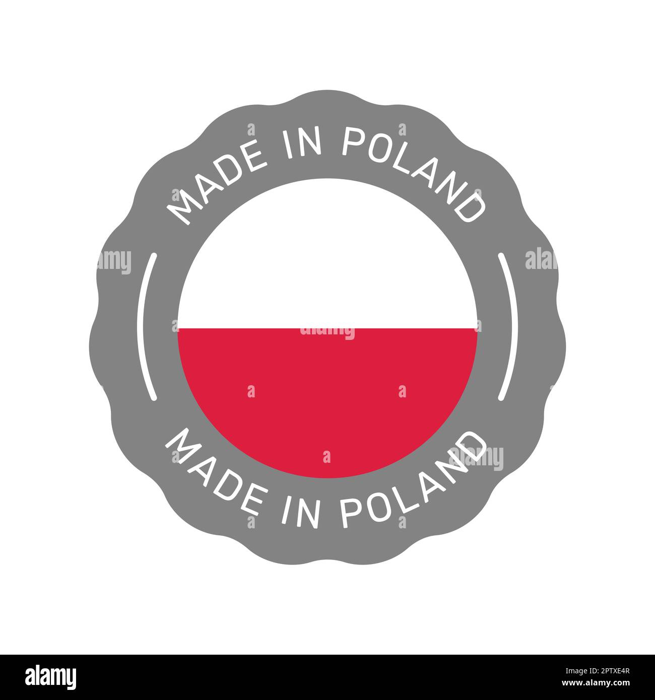 Made in Poland colorful vector badge Stock Vector Image & Art - Alamy