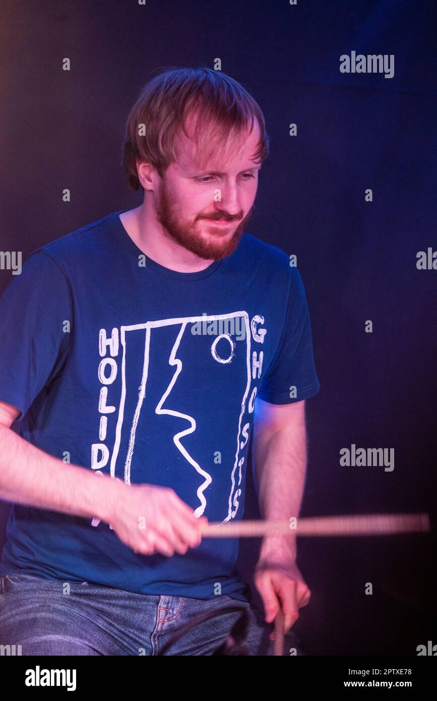 The Bug Club - Dan Matthew (drums) performing live at The Smokehouse ...