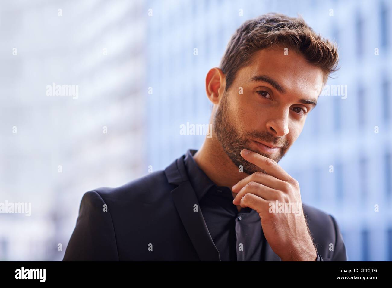 Stylishly confident. a handsome and confident young man Stock Photo - Alamy