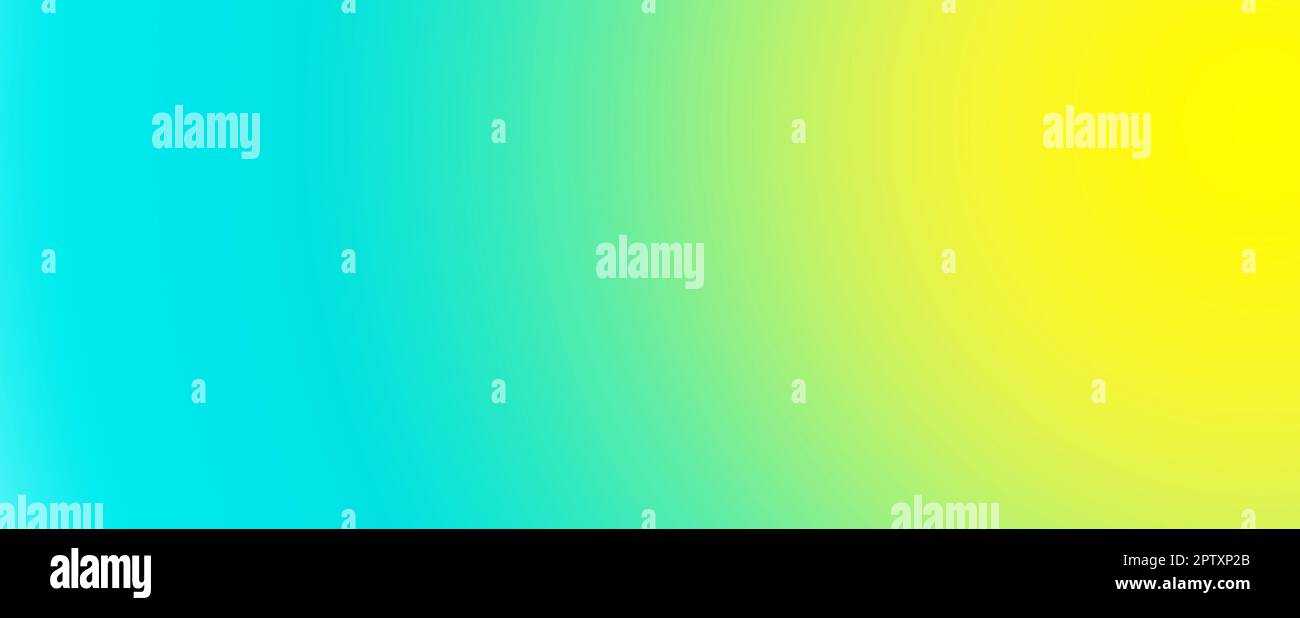 Smooth yellow blue blurred color gradient background. Yellow blue ...