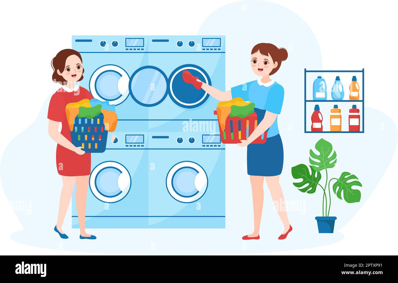 Dry cleaners shop Stock Vector Images - Alamy