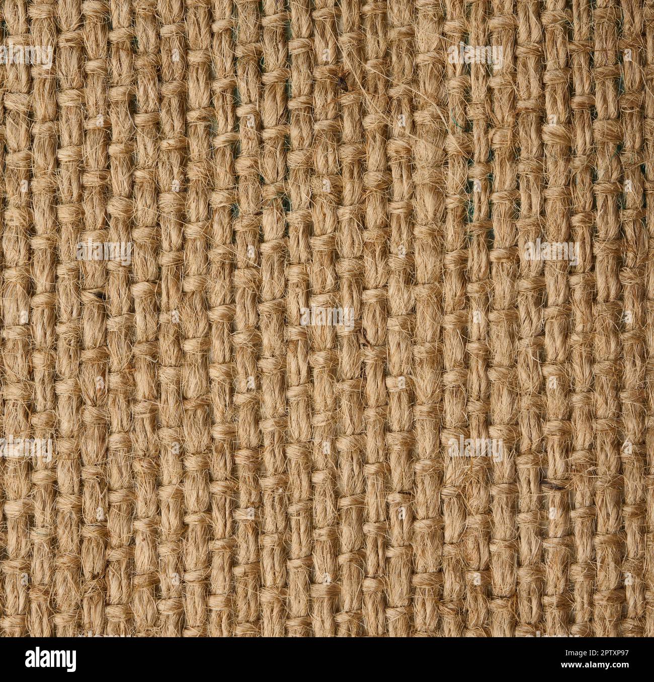 Texture of brown burlap, rough fabric with fibers for bags, macro Stock ...