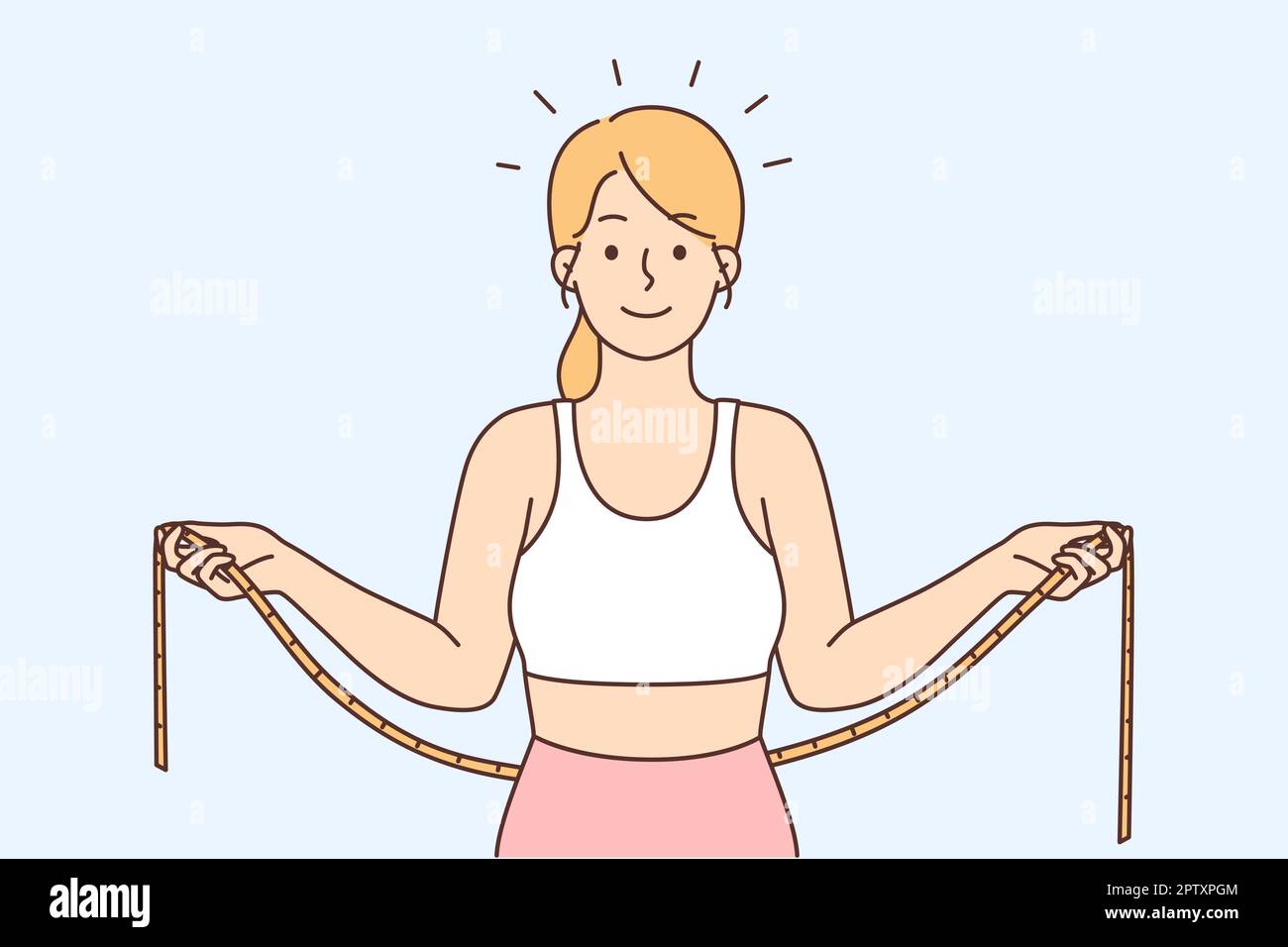 Tape measure cartoon hi-res stock photography and images - Alamy