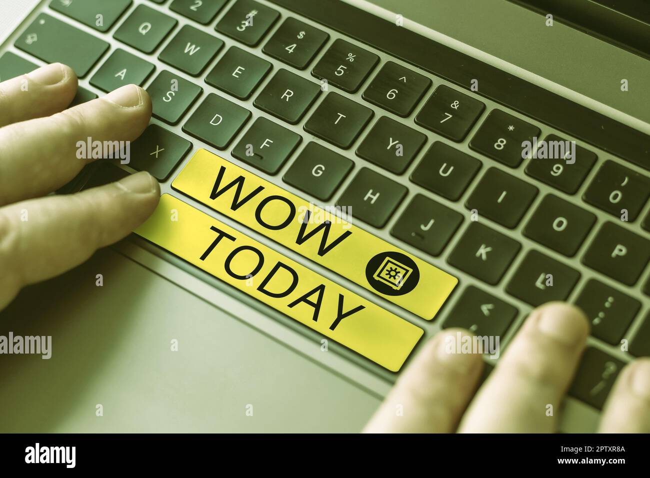 Hand writing sign Wow, Word for Expressing astonishment and awe ...
