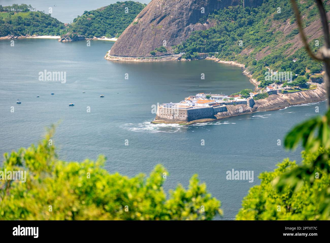 ocean coast of rio de janeiro, city panorama Stock Photo - Alamy