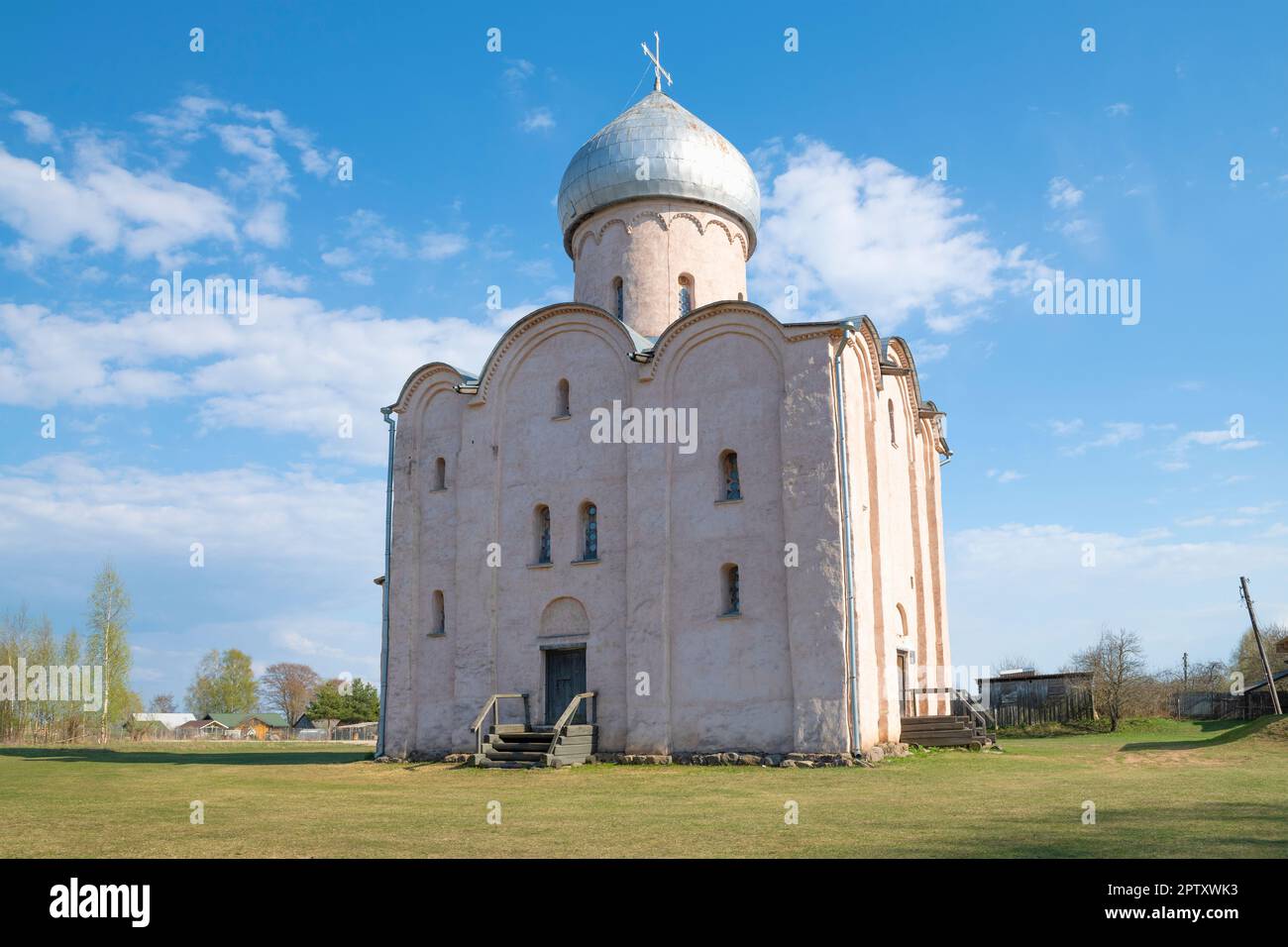 Medieval Church of the Transfiguration of the Savior on Nereditsa on a ...