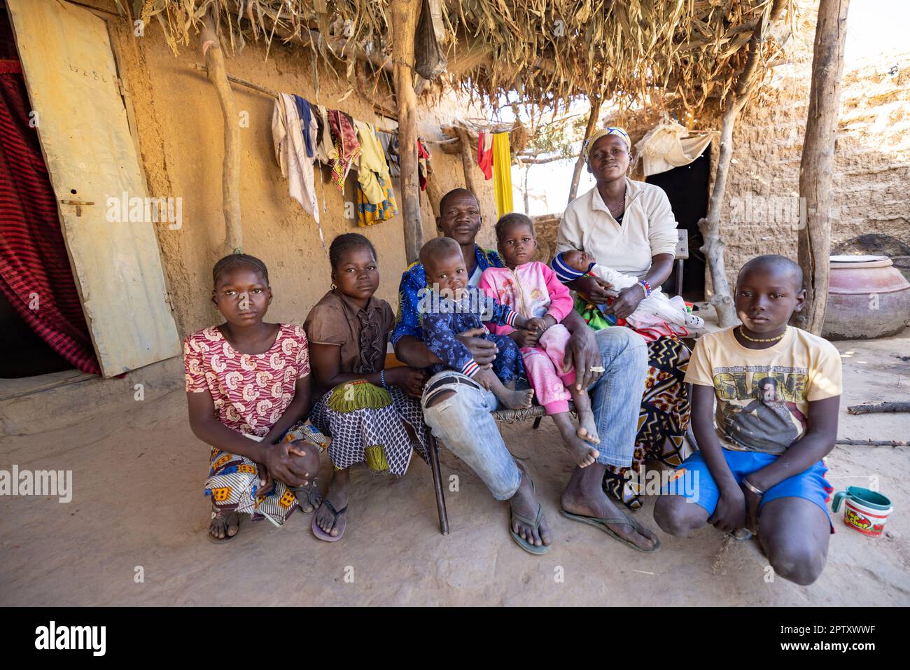 in Segou Region, Mali, West Africa. 2022 Mali drought and hunger crisis ...