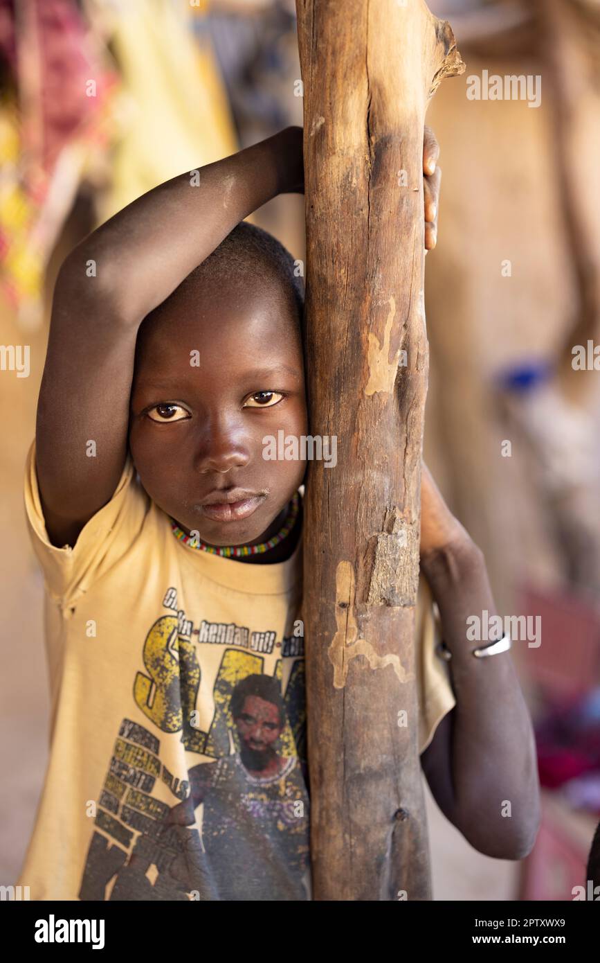 in Segou Region, Mali, West Africa. 2022 Mali drought and hunger crisis ...