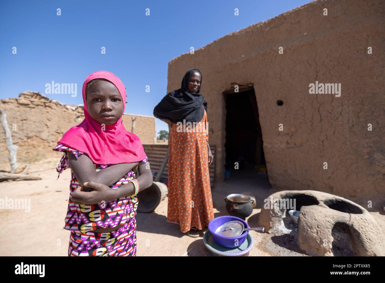 in Segou Region, Mali, West Africa. 2022 Mali drought and hunger crisis ...