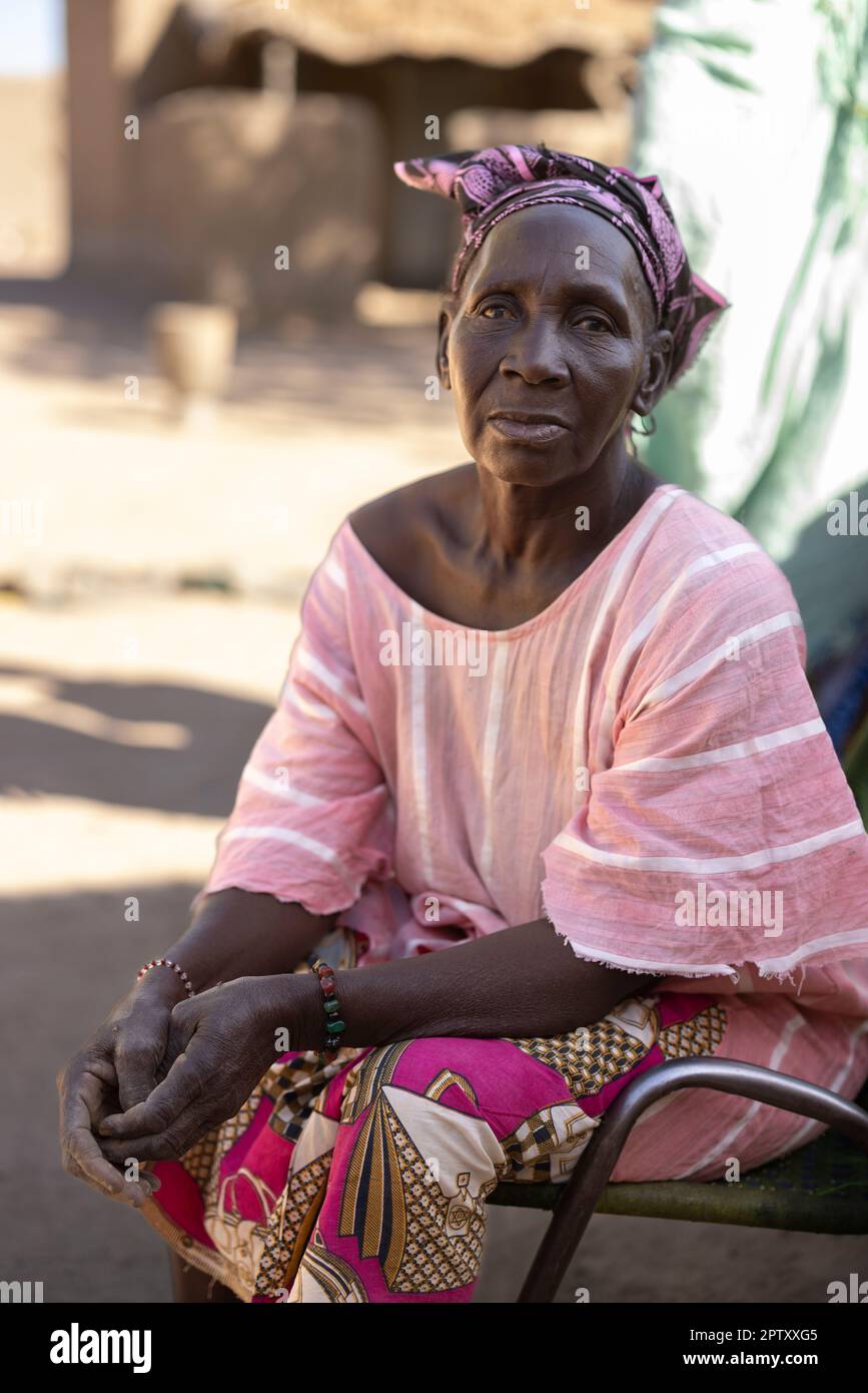 in Segou Region, Mali, West Africa. 2022 Mali drought and hunger crisis ...