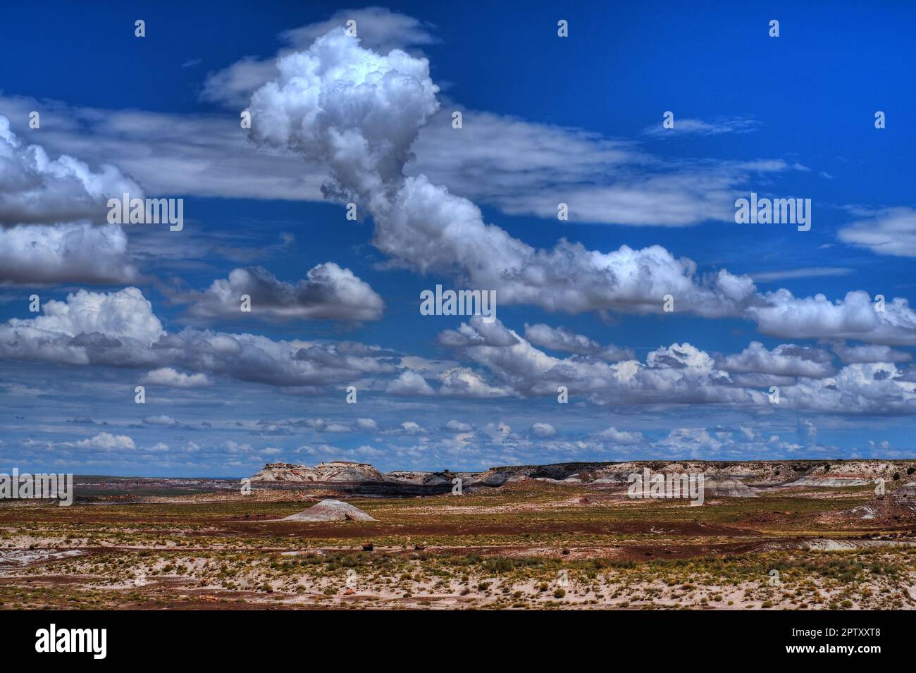 Storm clouds forming over the high desert Stock Photo - Alamy