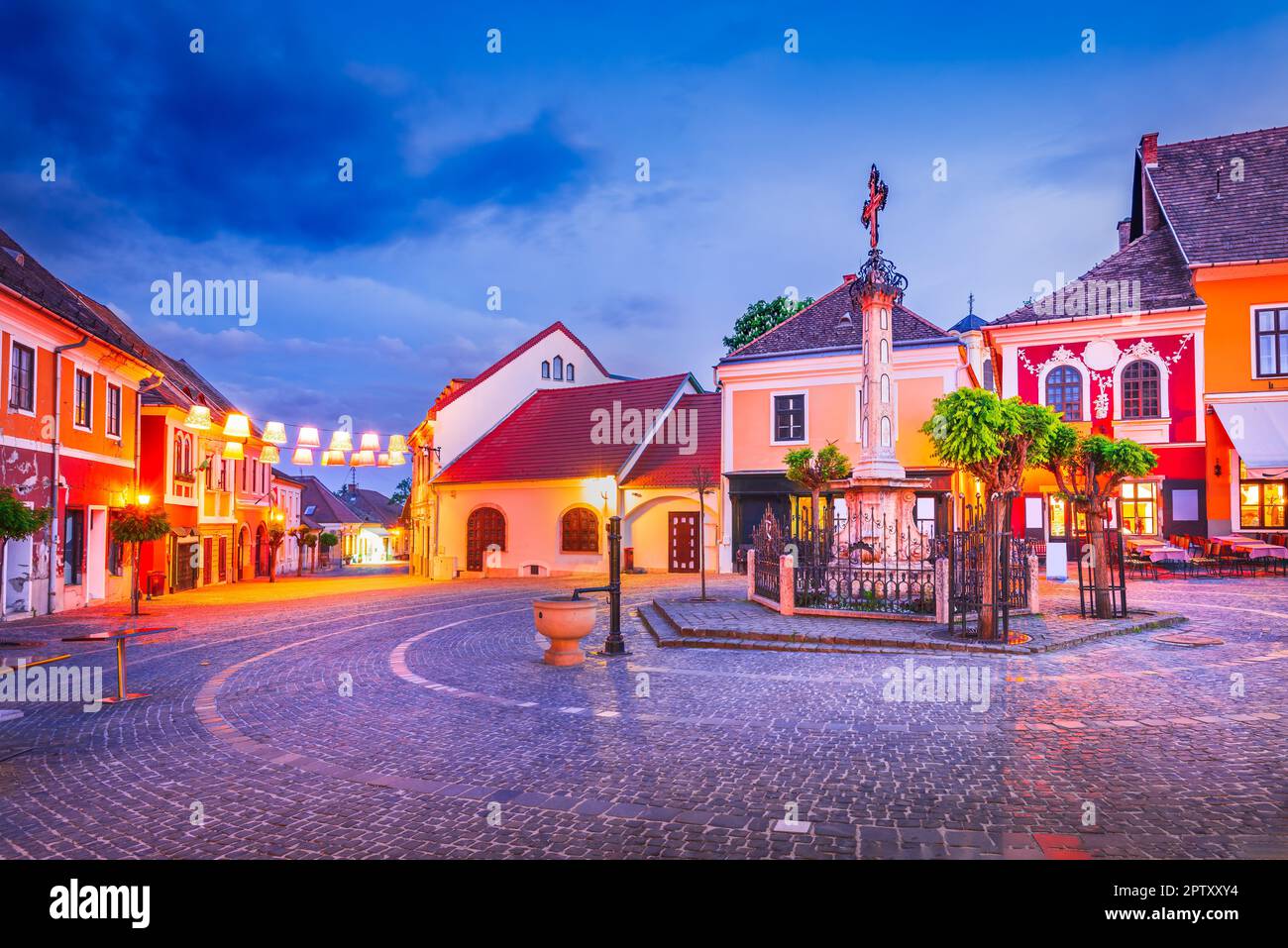 Szentendre, Hungary. City of arts near by Budapest, famous and ...