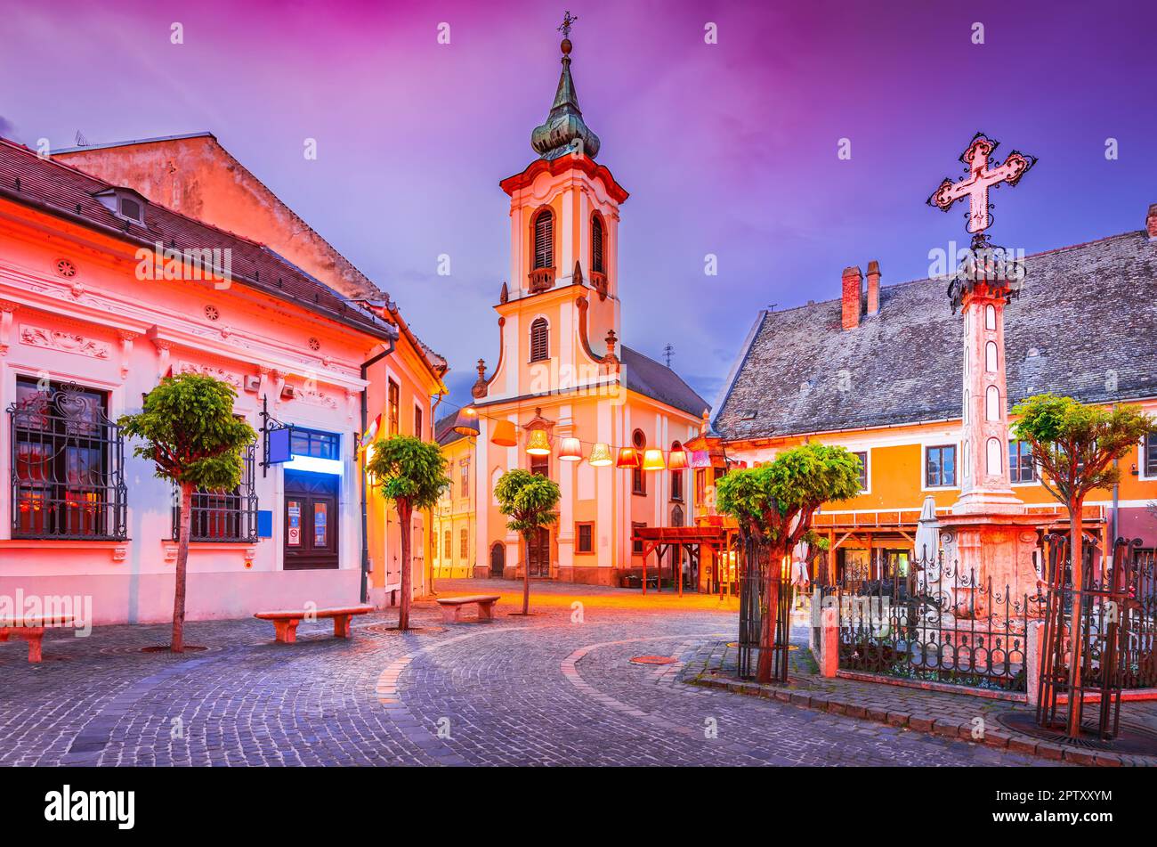 Szentendre, Hungary. City of arts near by Budapest, famous and ...